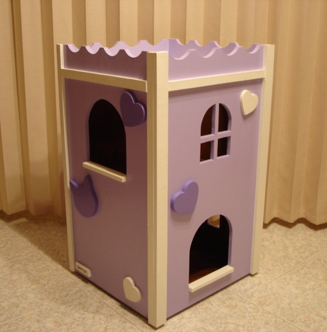 Tower Cat House Cat House Tower Cathouse Chenil - Etsy