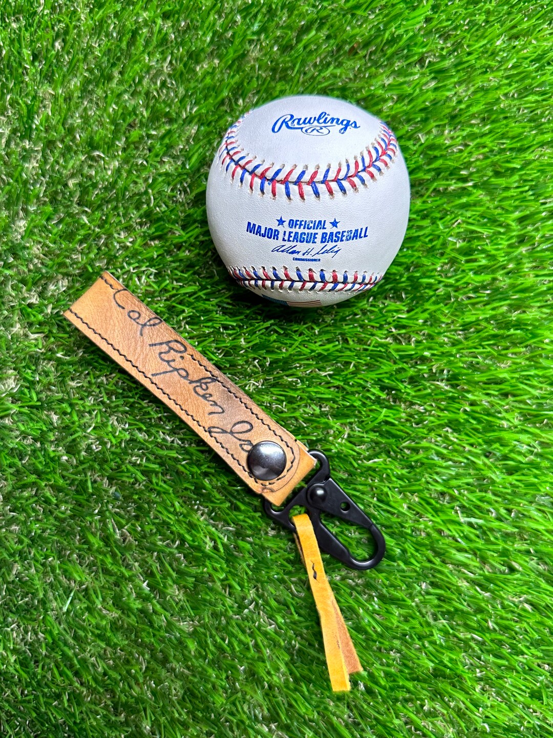 Handcrafted Cal Ripken Jr Key Clip Keychain - Etsy