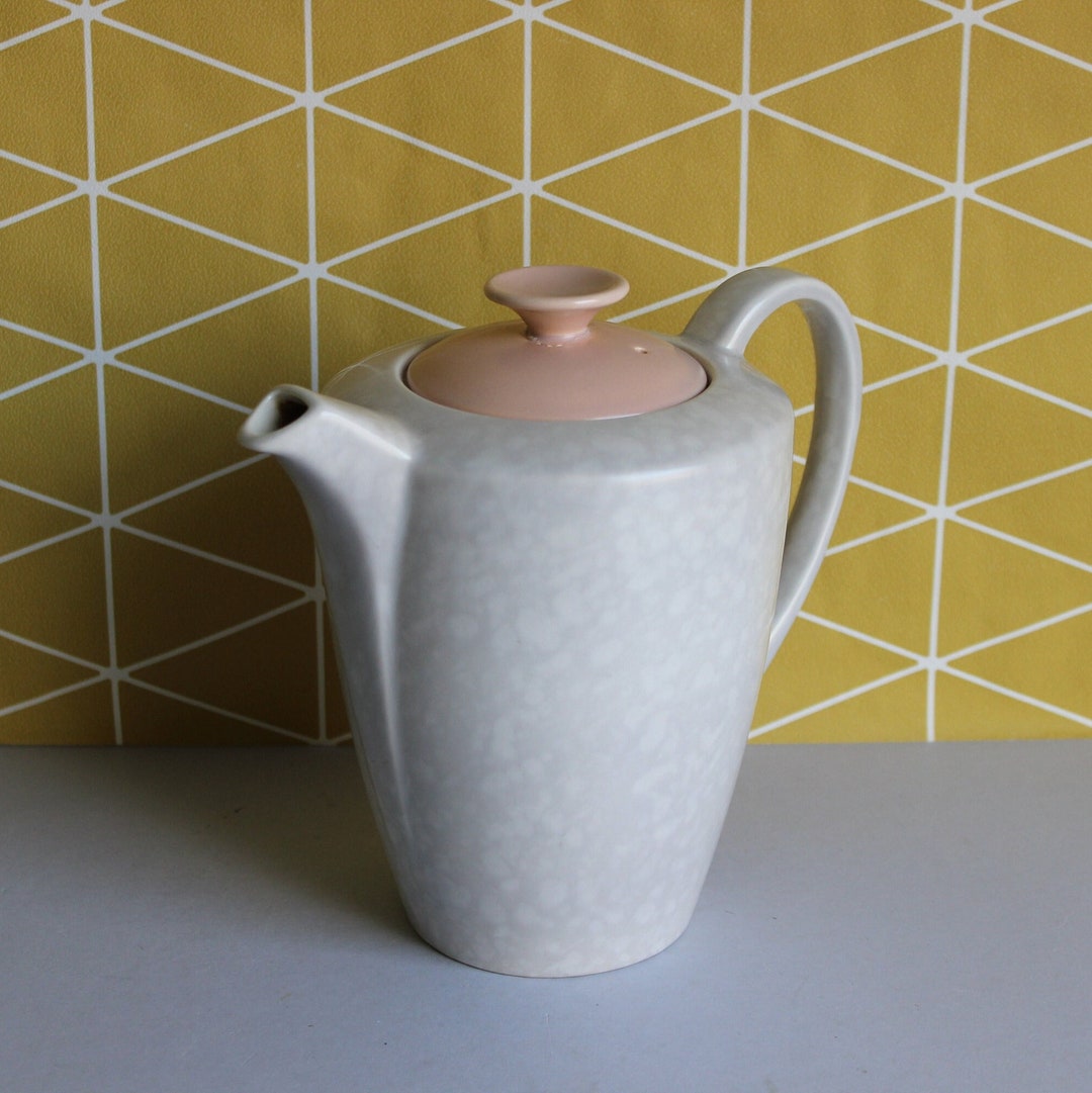 Vintage Poole Pottery Streamline Shape Twintone Peach Bloom/seagull C97 ...