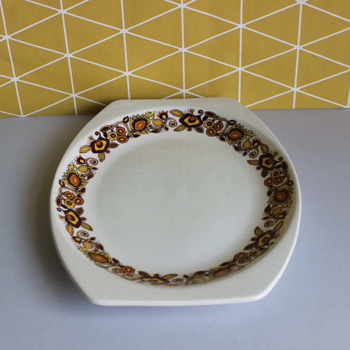 Vintage 60s J&G Meakin 'bali' Studio Shape Ware Brown - Etsy UK