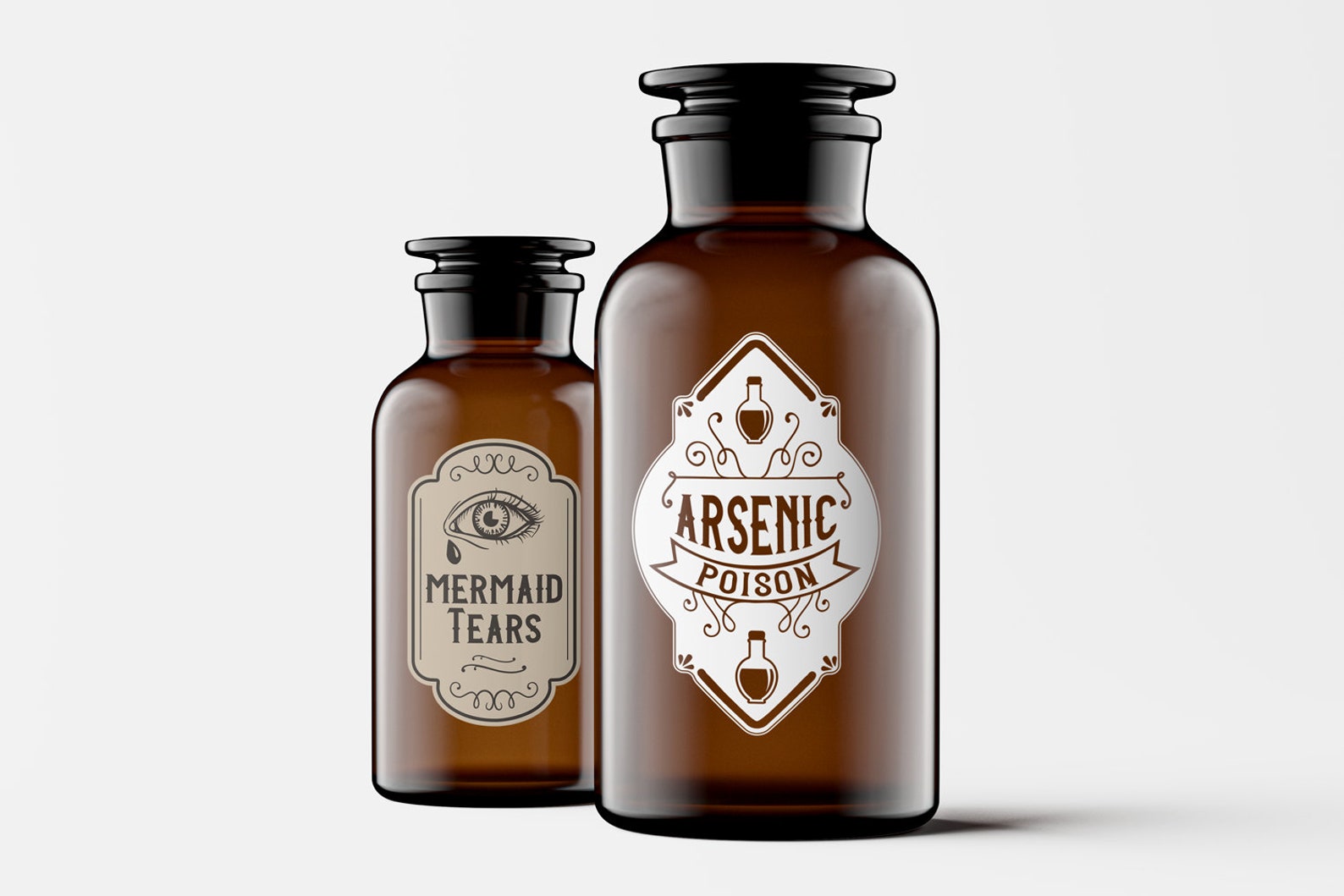 Halloween Potion Label Stickers SVG PNG Halloween Apothecary - Etsy