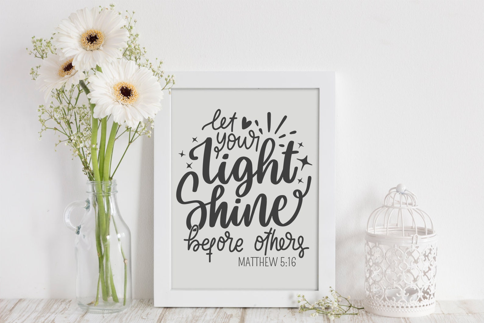 Let Your Light Shine Before Others SVG Bible Verse SVG - Etsy