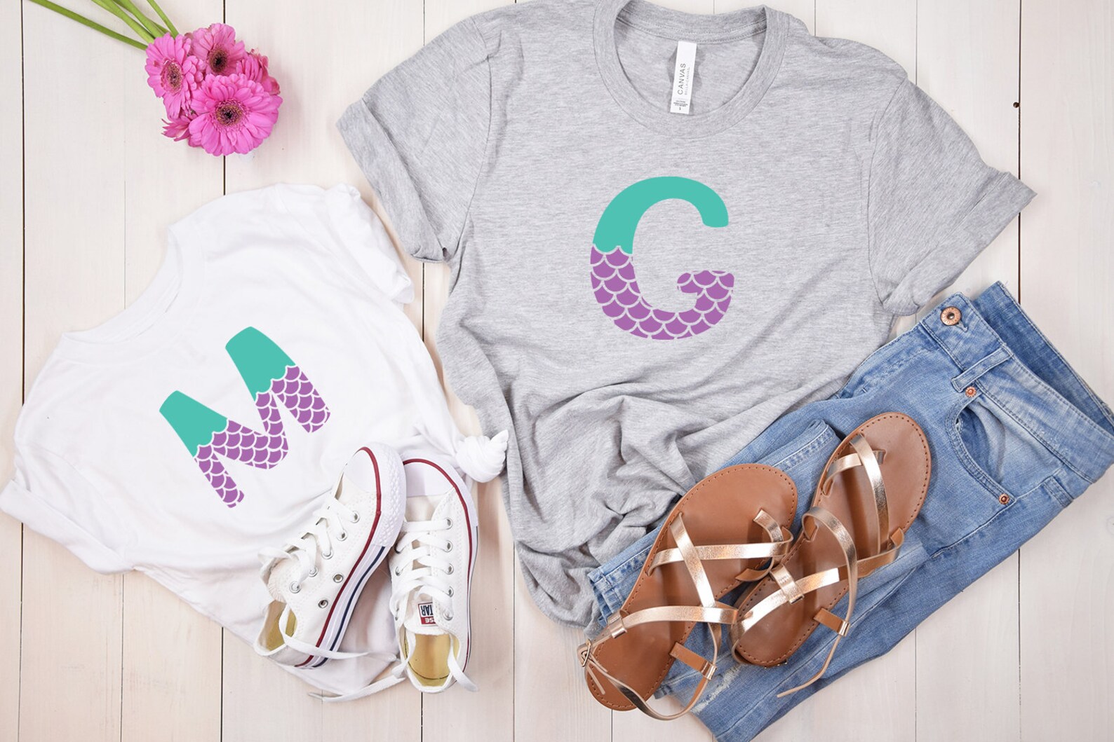 Mermaid SVG Alphabet, Mermaid Font SVG Png, Mermaid Letters Svg ...