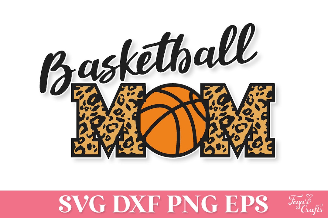 Basketball Mom Leopard Print SVG PNG, Basketball Mom Shirt SVG ...