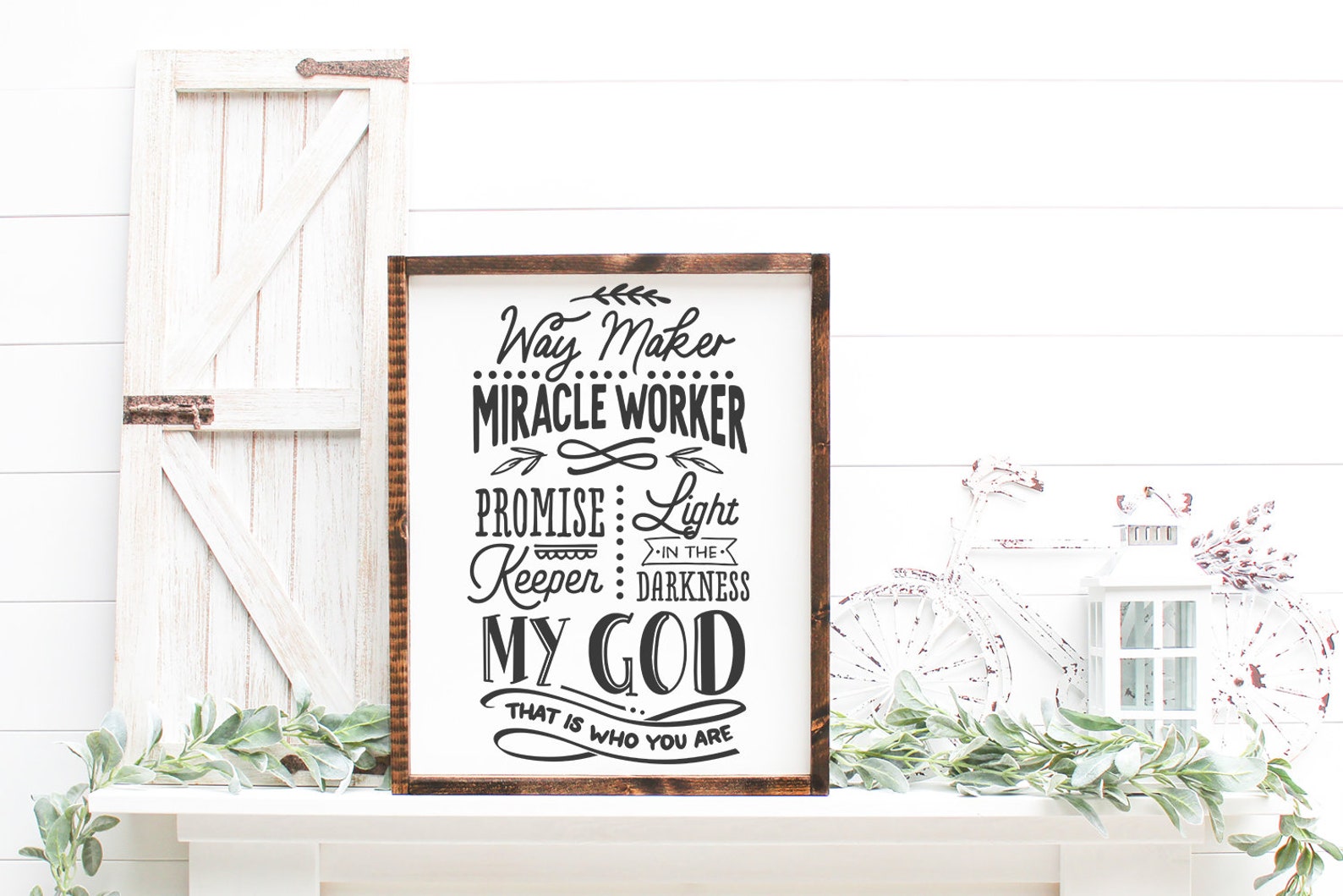 Waymaker Miracle Worker SVG Waymaker SVG Cut File Way Maker | Etsy