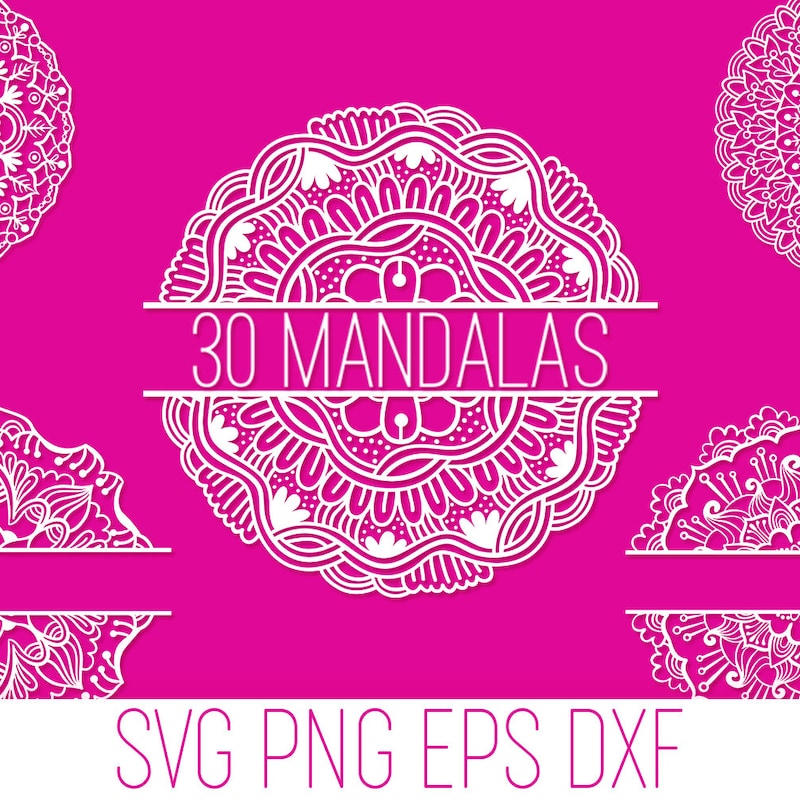 Animal Mandala Svg - Etsy