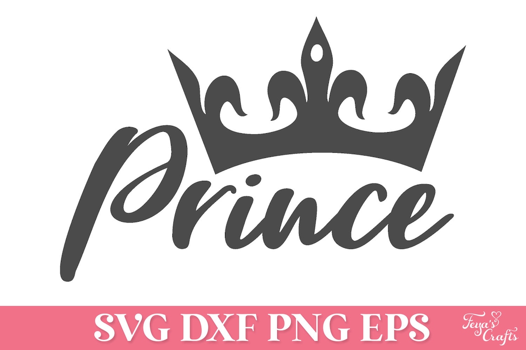 Prince Crown Svg Prince Svg File Cricut Crown Svg Cricut Prince Shirt Svg Men Afro Prince