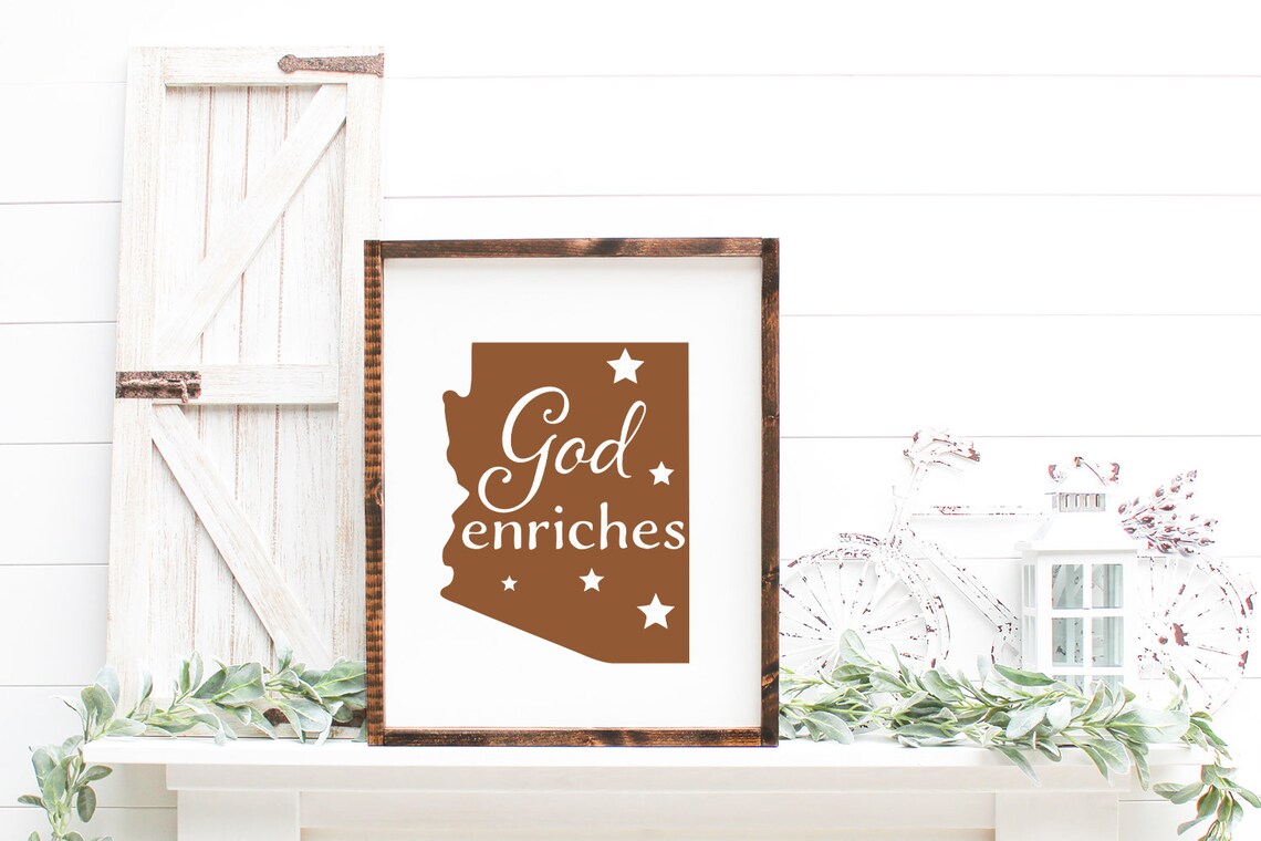 Arizona State Motto SVG Arizona SVG Arizona Quote SVG - Etsy