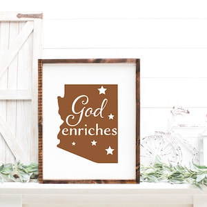 Arizona State Motto SVG Arizona SVG Arizona Quote SVG | Etsy