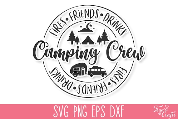 Camping Crew SVG Camping SVG Cricut Camping Shirt SVG Camp - Etsy Australia