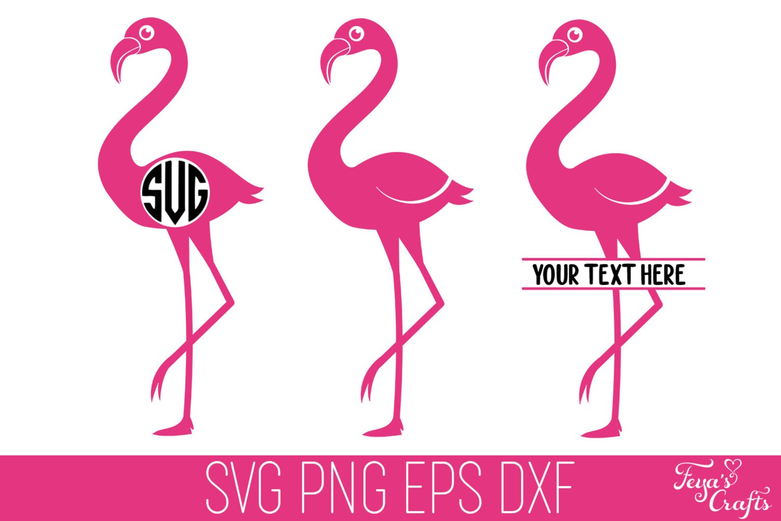 Flamingo SVG Flamingo Monogram SVG Flamingo Png Flamingo | Etsy