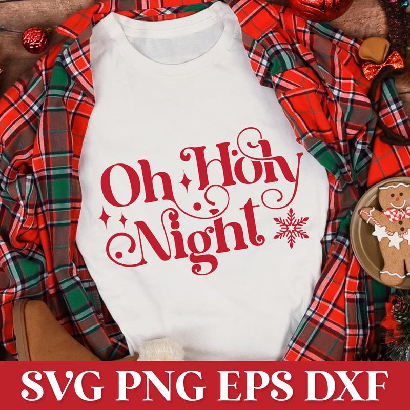 Holy Night Svg - Etsy
