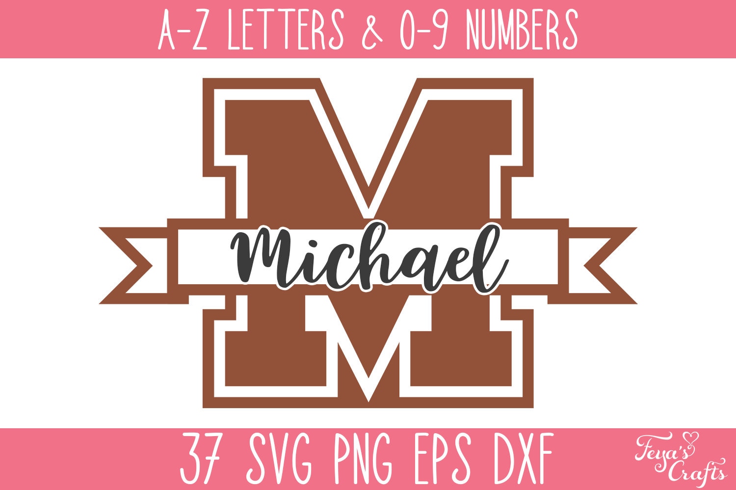 Varsity Split Letters SVG, Sport Monogram SVG, Split Sport Alphabet SVG ...
