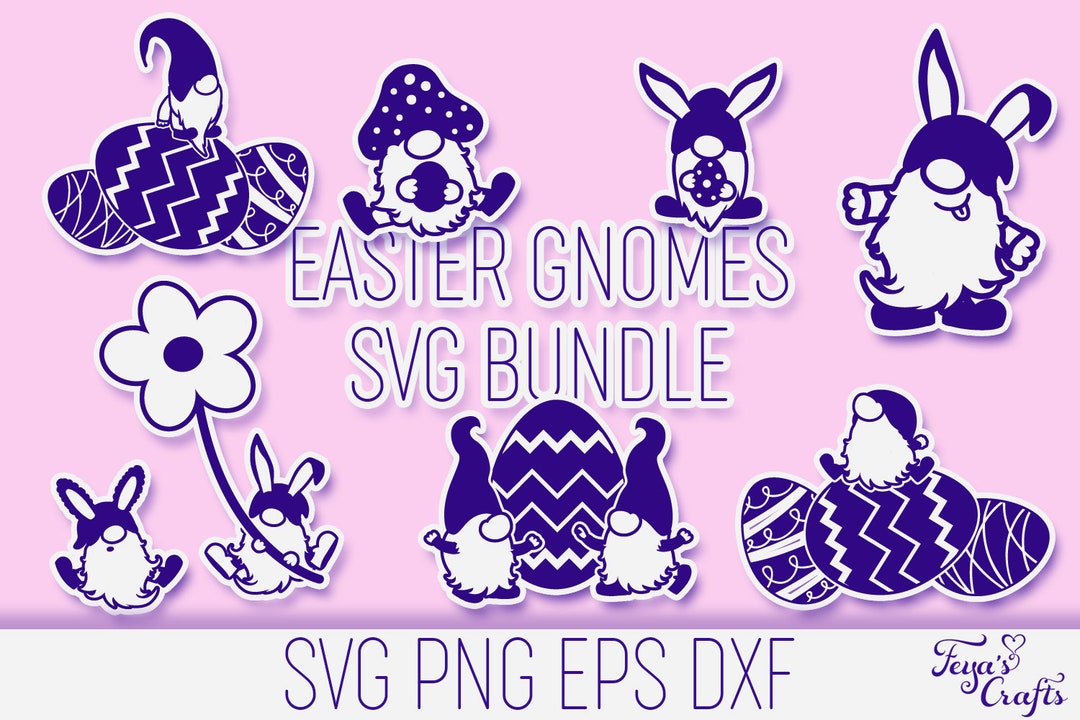 Easter Gnome SVG | Easter SVG | Easter Eggs SVG | Easter Gnome Cricut ...