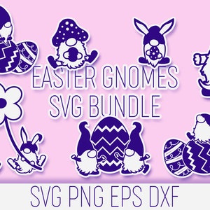 Easter Gnome SVG | Easter SVG | Easter Eggs SVG | Easter Gnome Cricut ...