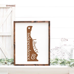 Delaware State Motto SVG | Delaware SVG | Delaware Quote SVG | Delaware ...