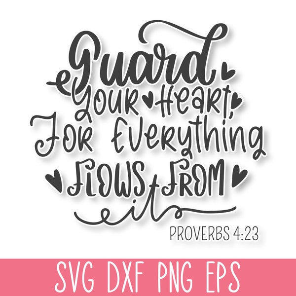 Guard Your Heart - Etsy