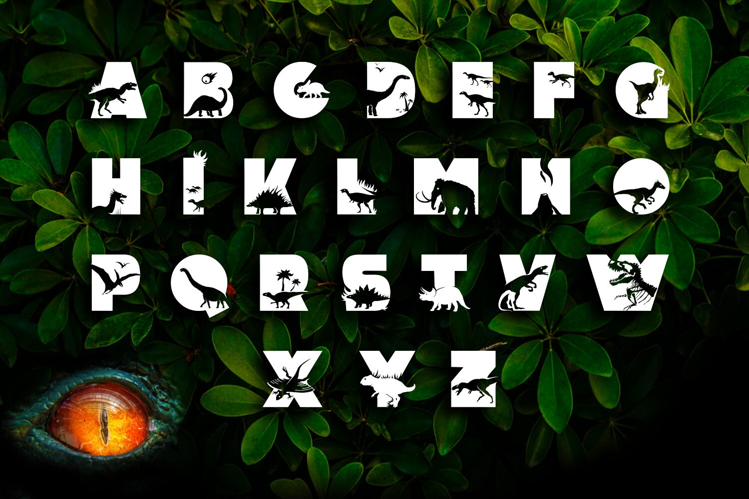 Dino Font OTF TTF Dinosaur Font Craft Font Kids Font Font - Etsy Canada