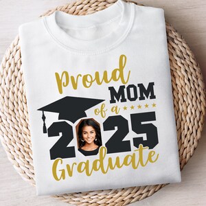 Senior 2025 SVG Bundle, Proud Mom of 2025 Graduate SVG, Class of 2025 ...
