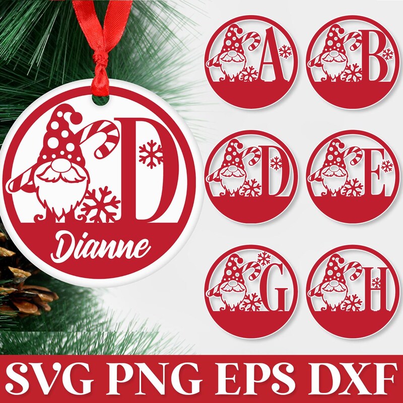 Christmas Gnome Ornaments - Etsy Canada
