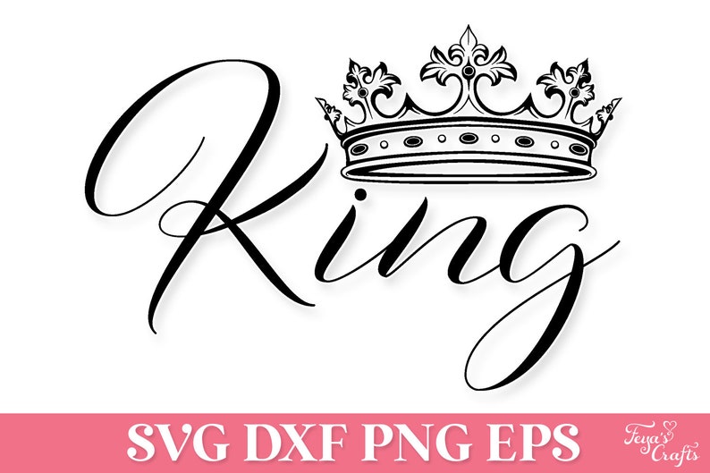 King Crown SVG PNG Black Man King SVG King Svg Cut File - Etsy
