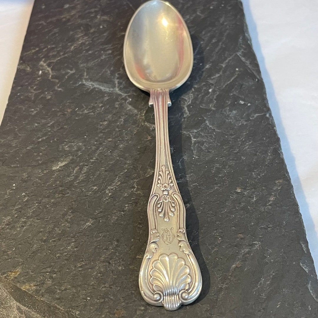 Kings Pattern Teaspoon Monogram H ? Army and Navy Cooperative - Etsy