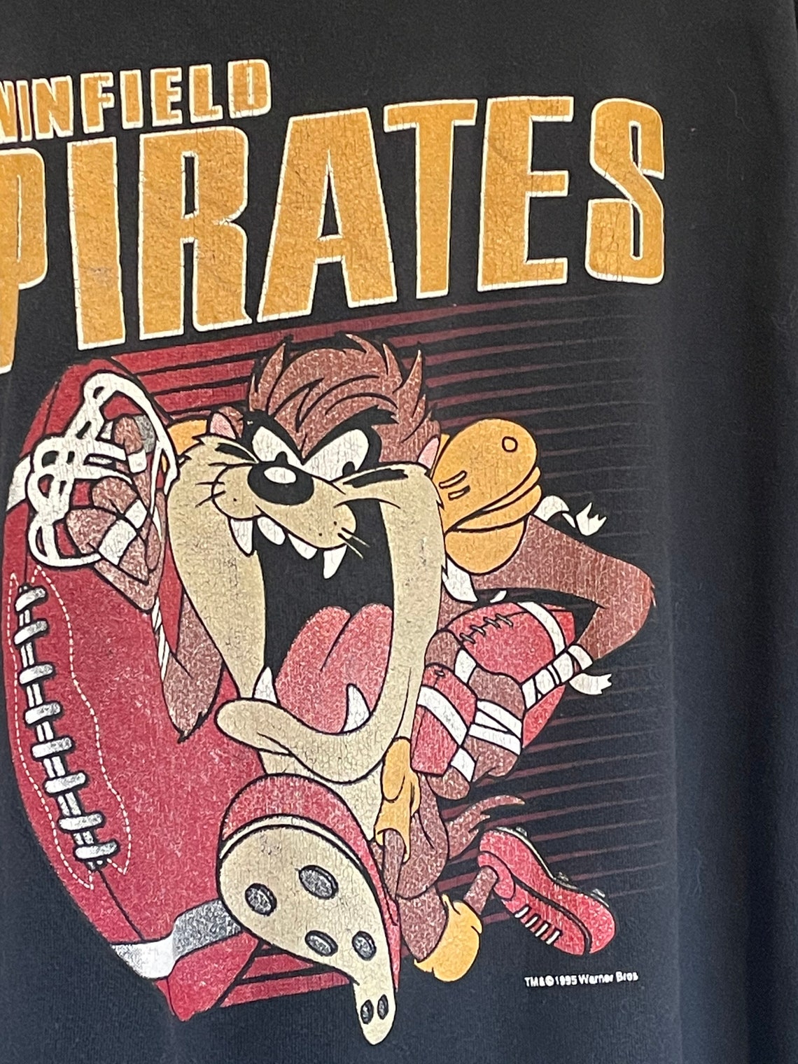 Vintage Winfield Pirates varsity football team sweatshirt | Etsy