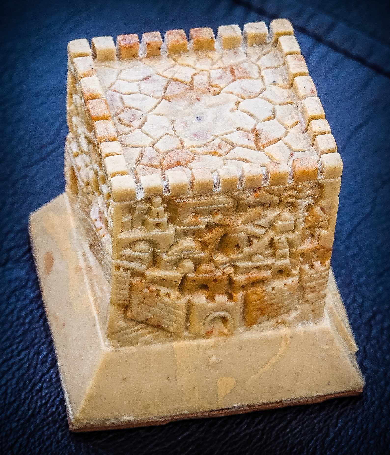 Jerusalem Souvenir the Old City of Jerusalem and Its Walls Cube Squere ...