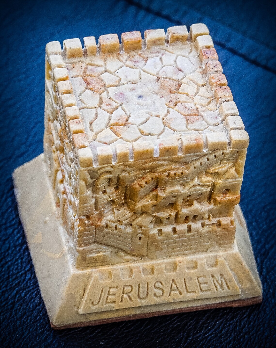 Jerusalem Souvenir the Old City of Jerusalem and Its Walls Cube Squere ...
