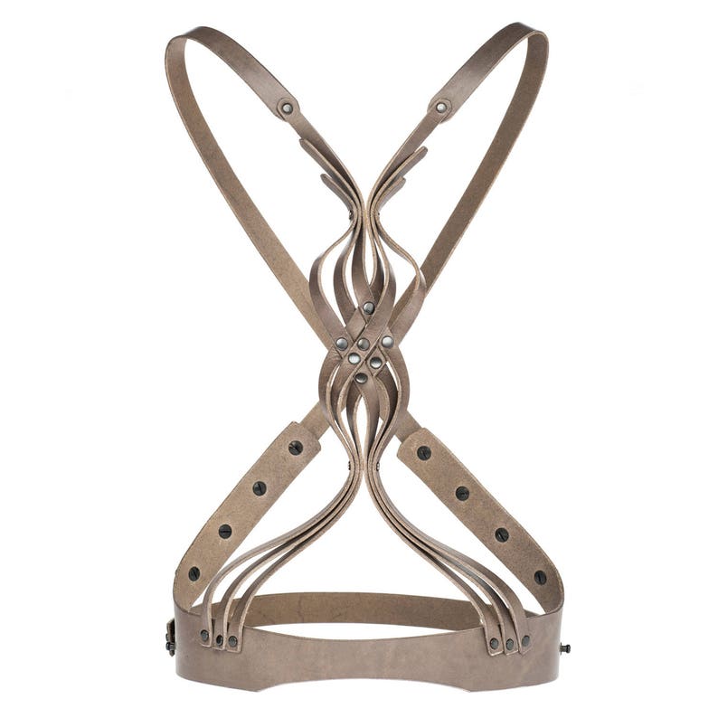 Totem Beautiful Unique Leather Body Piece, Harness - Etsy