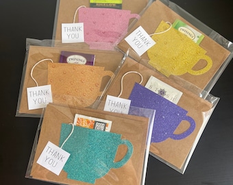 Tea Bag Thank You - Etsy