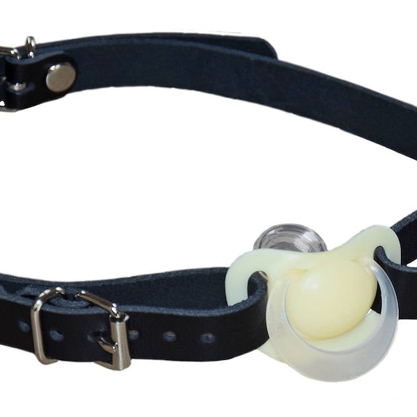 Bondage Pacifier Gag - Etsy