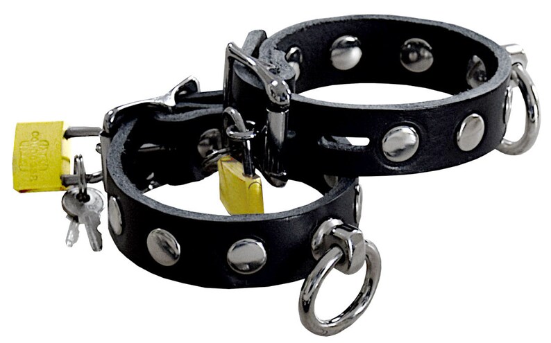 Exclusive lockable Premium cuffs Ankle cuffs Hogtie bondage | Etsy