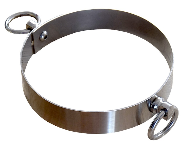 Noble BDSM Steel Collar Metal Collar Stainless Steel Collar of - Etsy