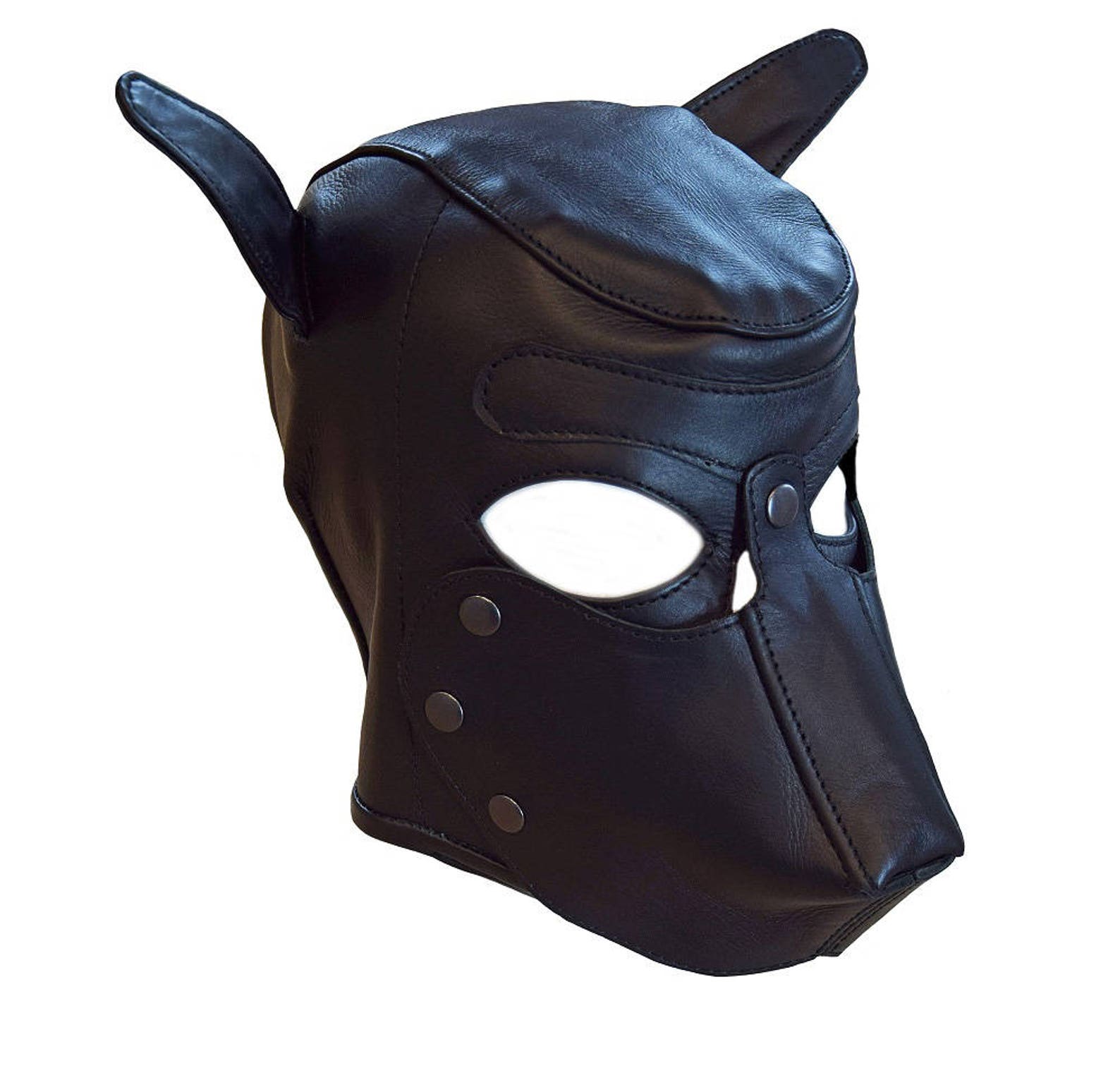 Fetish BDSM hoofd masker lederen hond hond masker lederen - Etsy Nederland