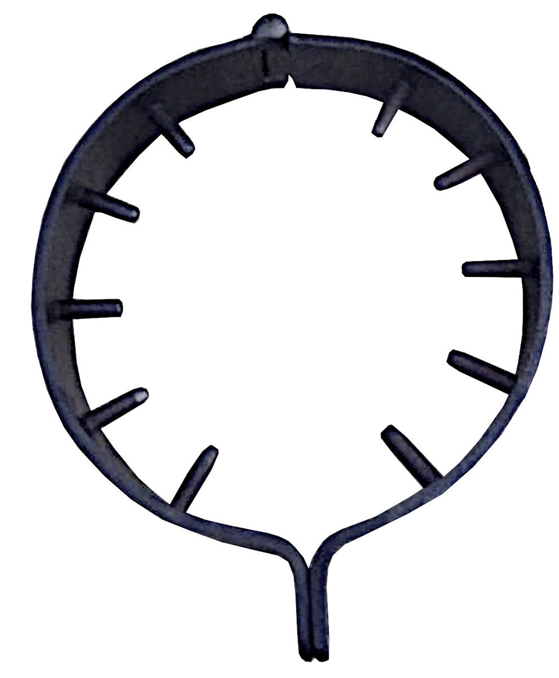 Hand forged BDSM steel collar with spikes inwards / metal | Etsy