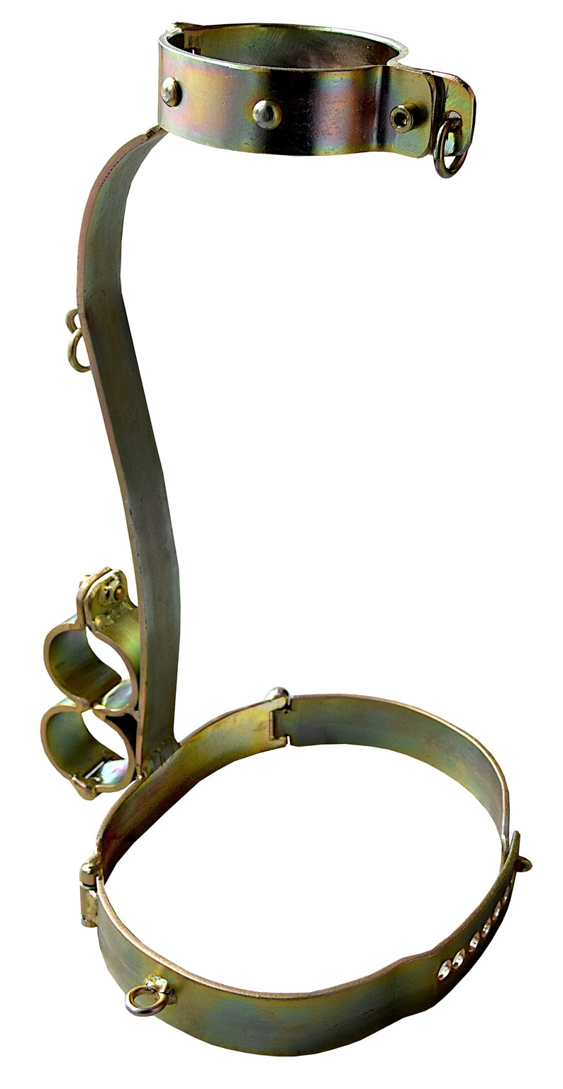 Terginum BDSM Stahl Bondage Harness zur Fesselung Hals und - Etsy