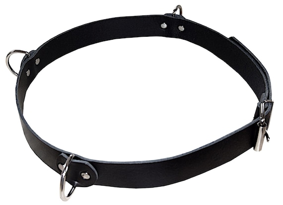 Premium BDSM SM Leather Bondage Belt mature | Etsy
