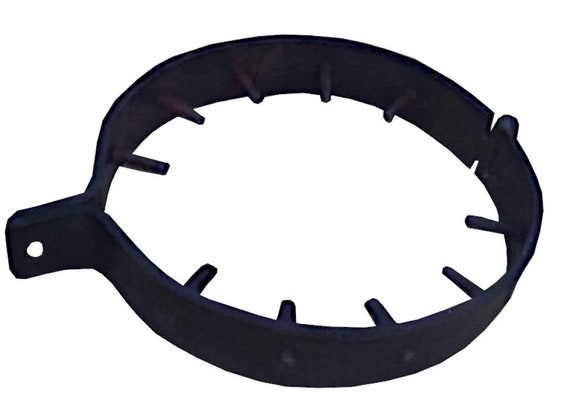 Hand Forged BDSM Steel Collar With Spikes Inwards / Metal | Etsy