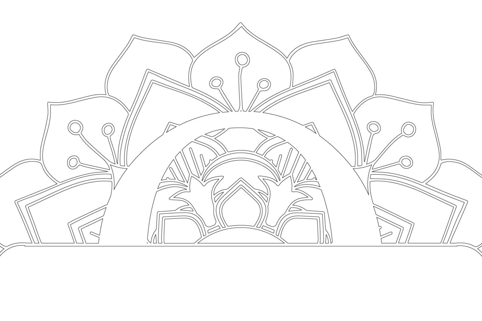 Split Monogram mandala Letters Mandala Svg Split Alphabet - Etsy