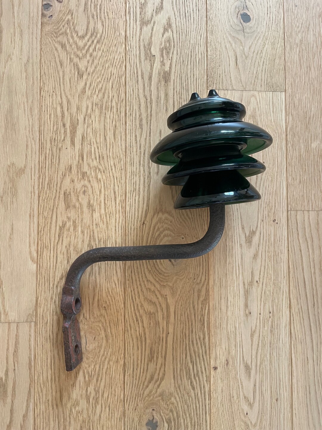 Vintage Electrical Insulators Industrial Decoration Coat Rack Coat Hook ...