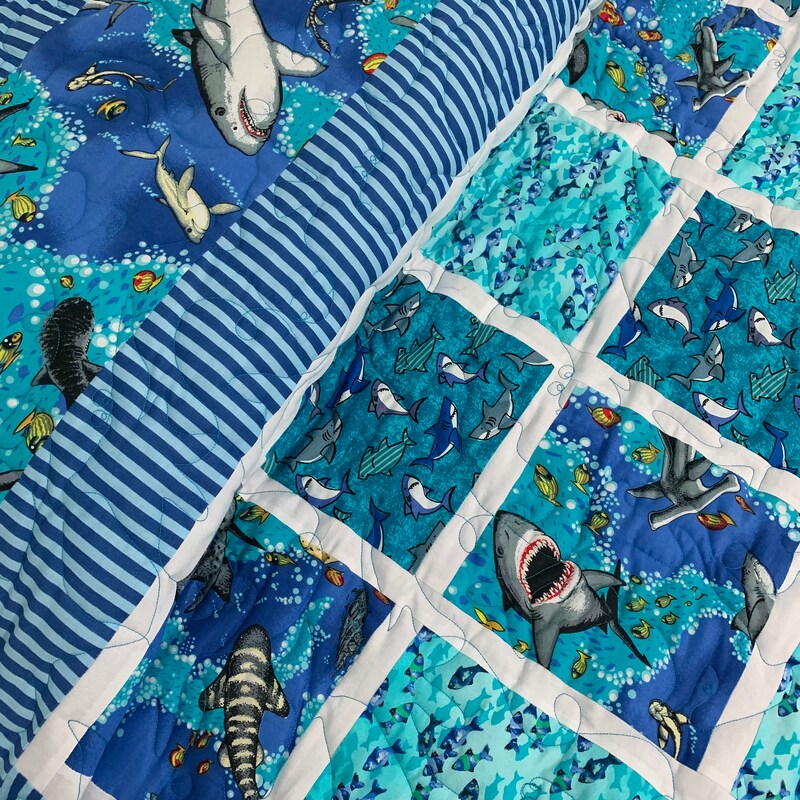 Ocean Quilt - Etsy
