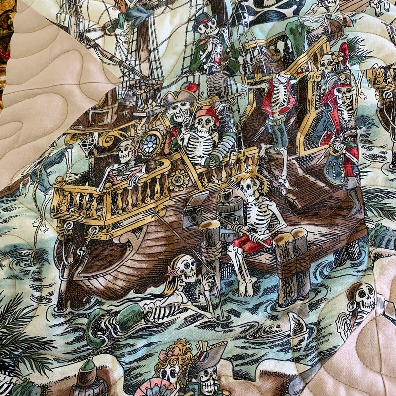 Pirate Quilt - Etsy