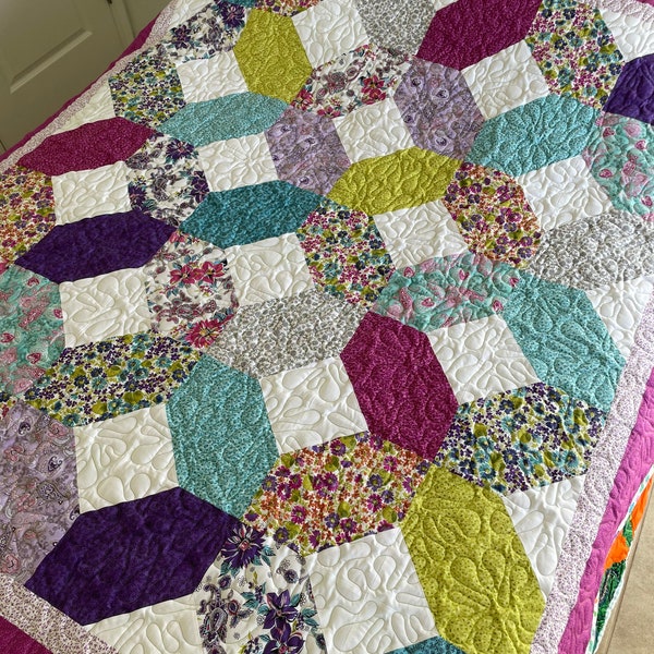 Homemade Quilt - Etsy