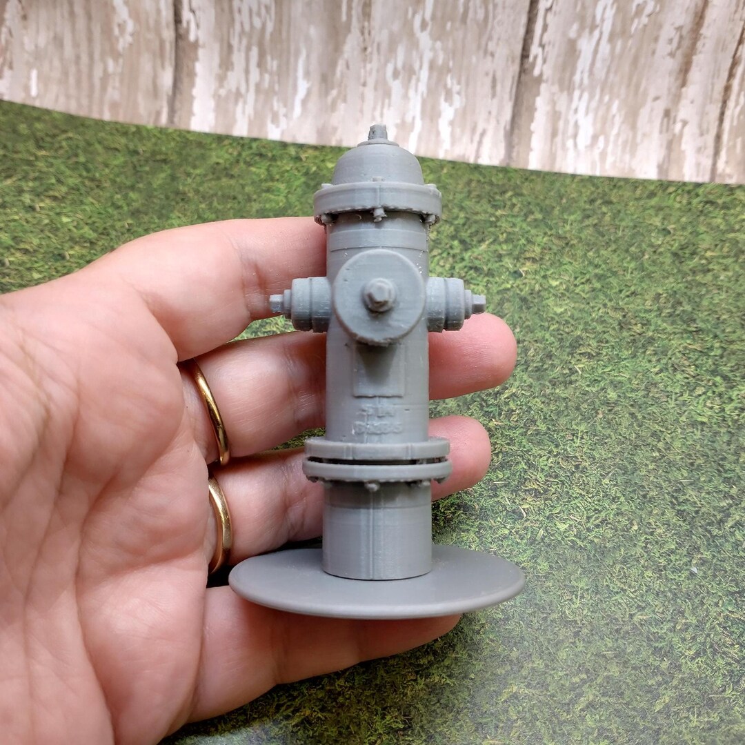 Miniature Fire Hydrant 1/12 Scale - Etsy