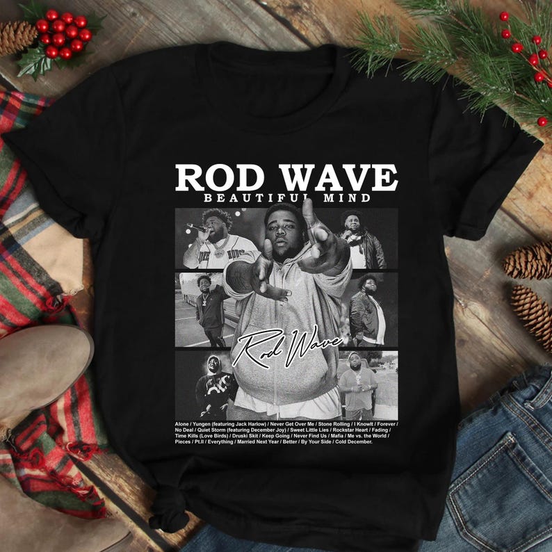 Rod Wave Nostalgia PNG File, Rod Wave 90s Rap Music, Rapper Rod Wave ...