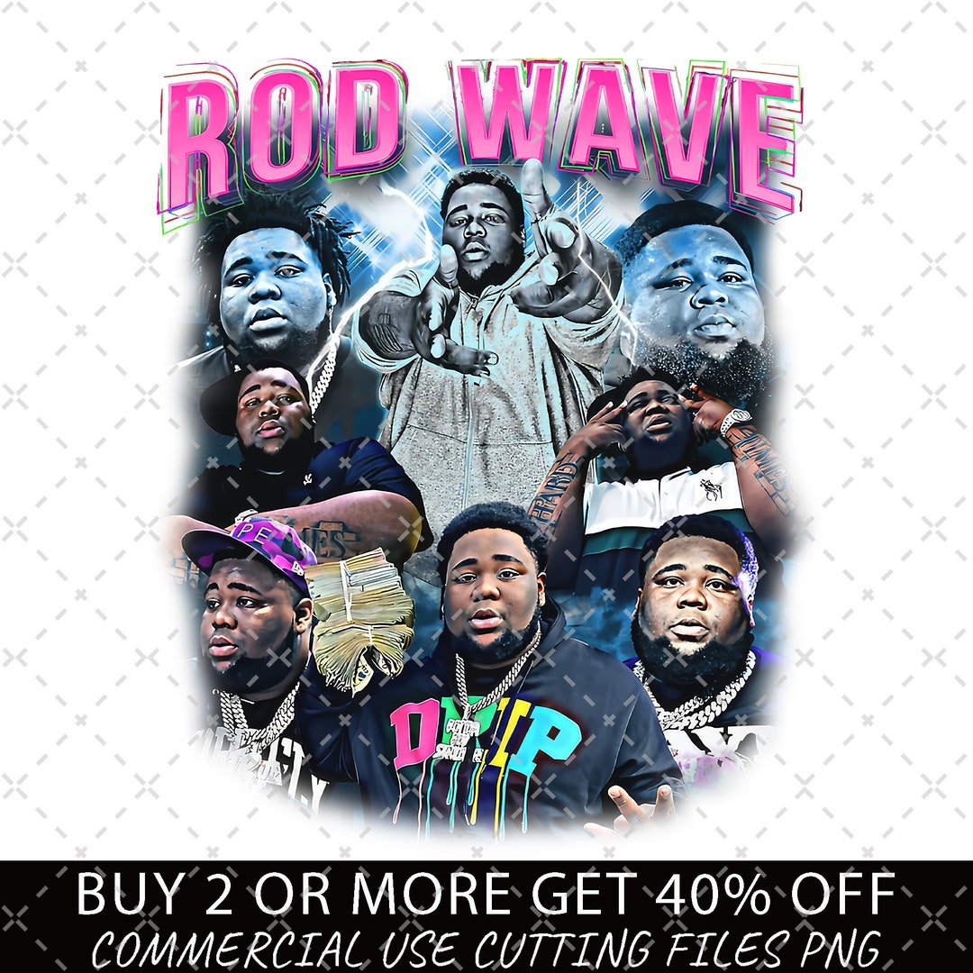 Rod Wave Nostalgia PNG File, Rod Wave 90s Rap Music, Rapper Rod Wave ...