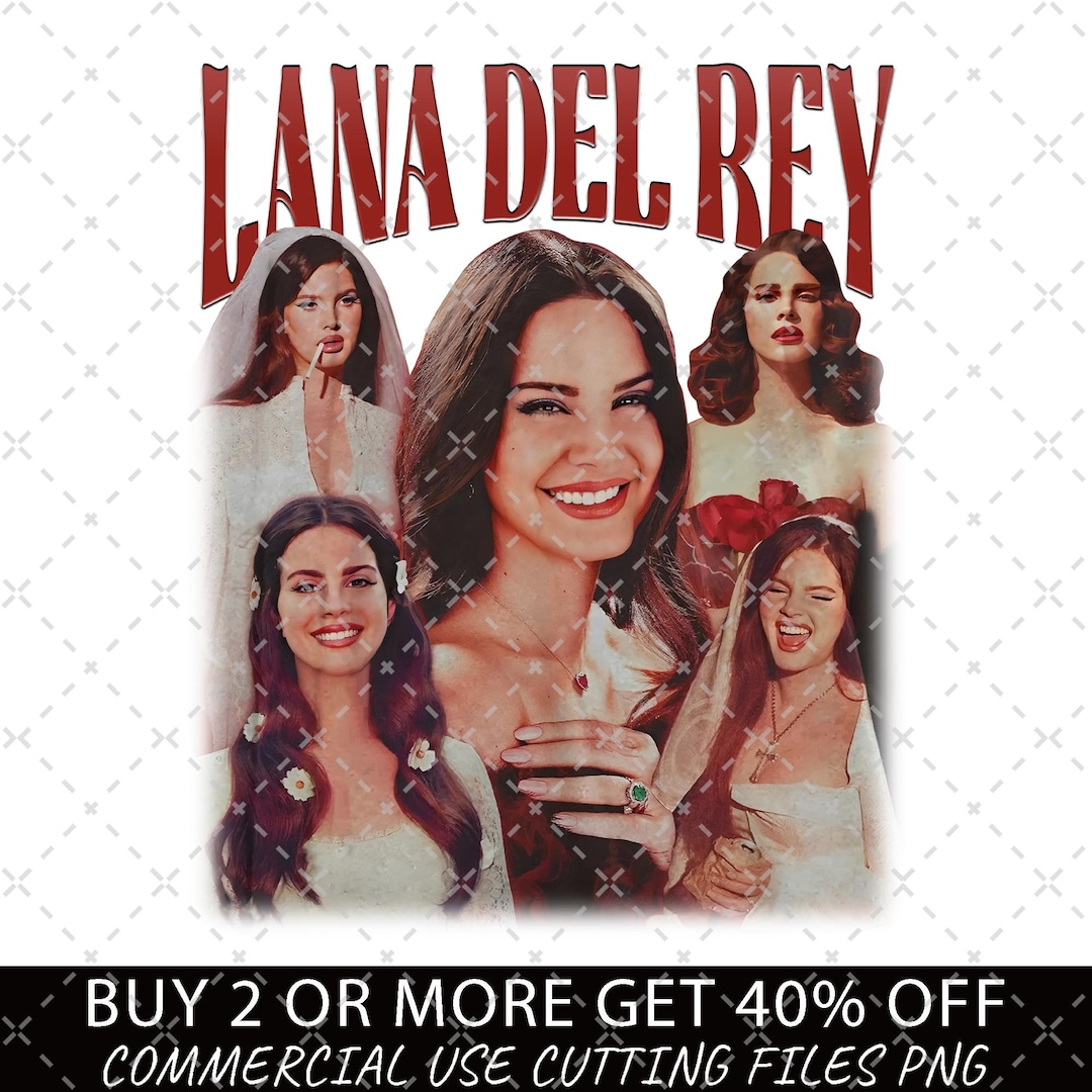 Lana Del Rey Png, Lana Del Rey Vintage Style, Lana Del Rey Merch, Lana ...