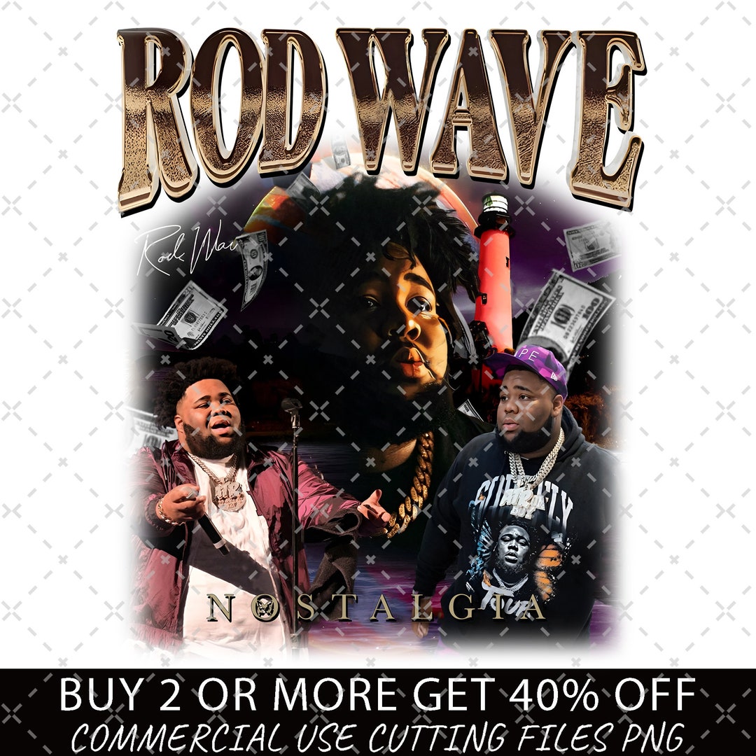Rod Wave Nostalgia Png File, 90s Rap Music, Rapper Rod Wave Tour Design ...