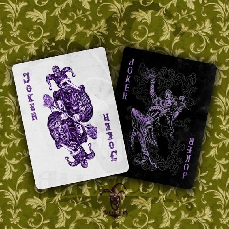 Dark Joker Playing Cards Cosplay Costume - Etsy UK